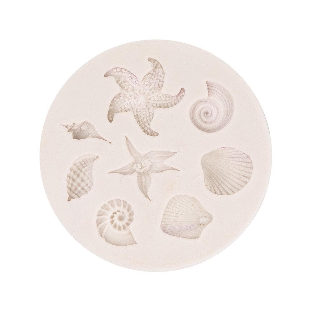 Starfish and Sea Shells Silicone Mold | Michaels