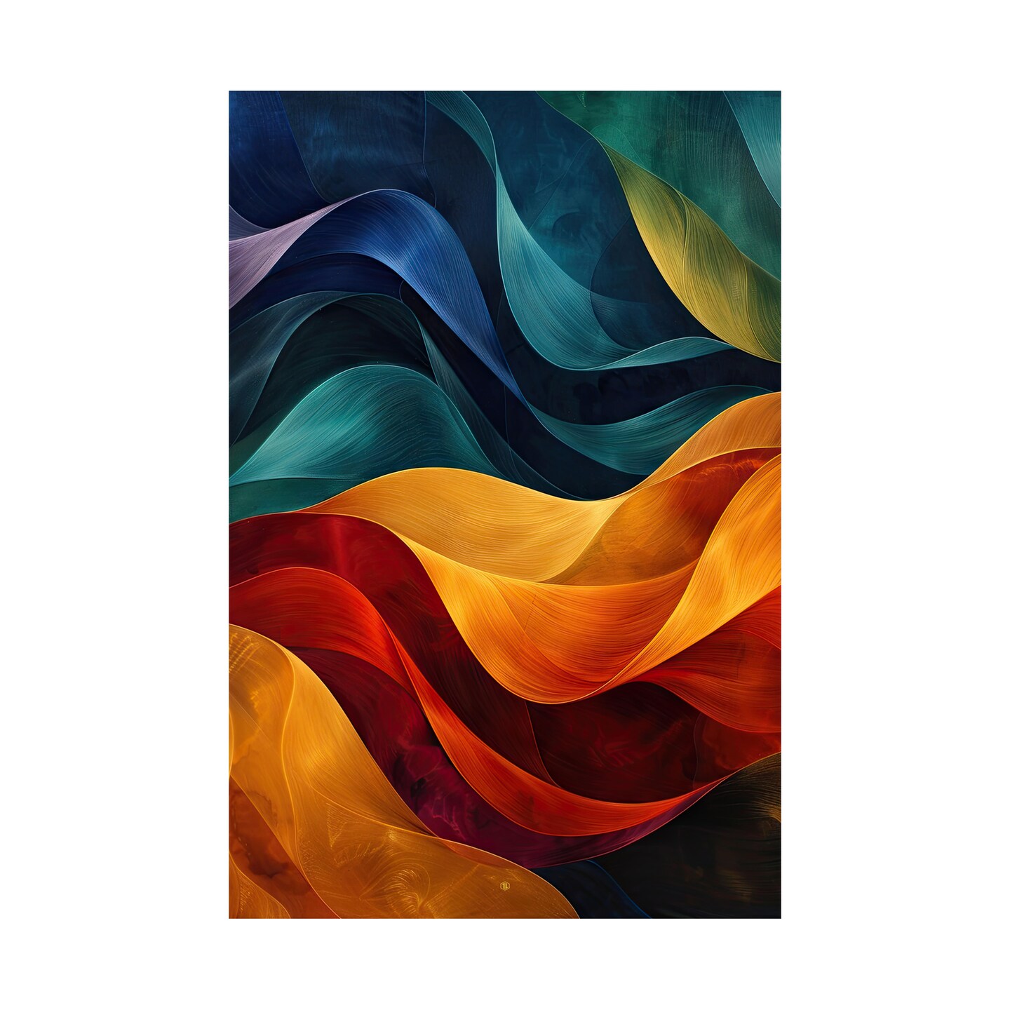 Modern Abstract Art, Office Poster, Home Decor | S33A16 | MakerPlace by ...