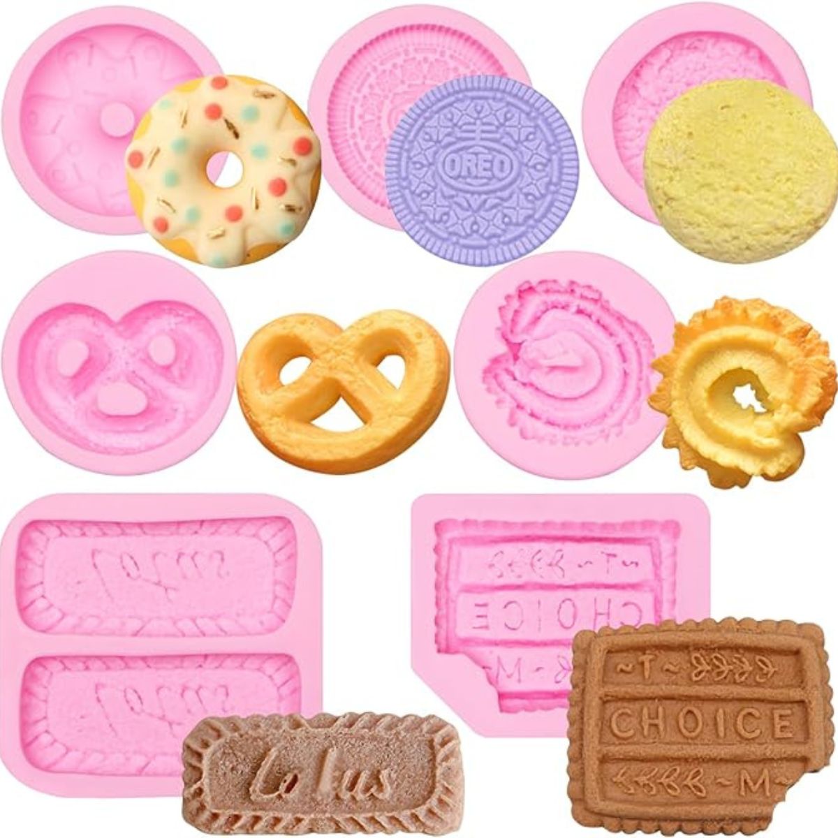 Garnishing Cookie Silicone Molds | Michaels