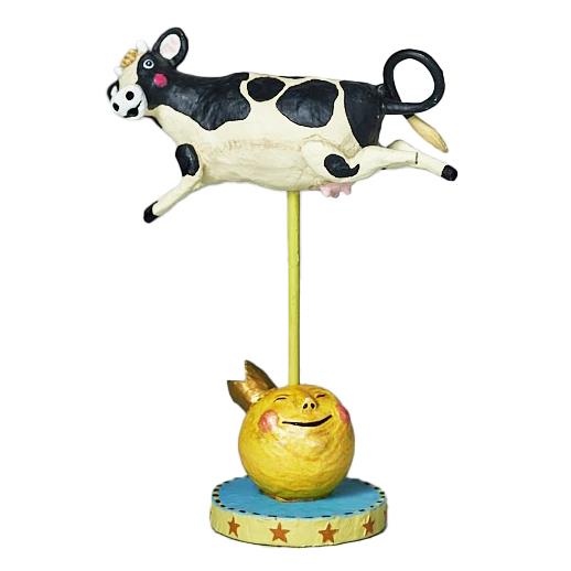Lori Mitchell Storybook Collection: Cow Jumped Over the Moon Figurine ...