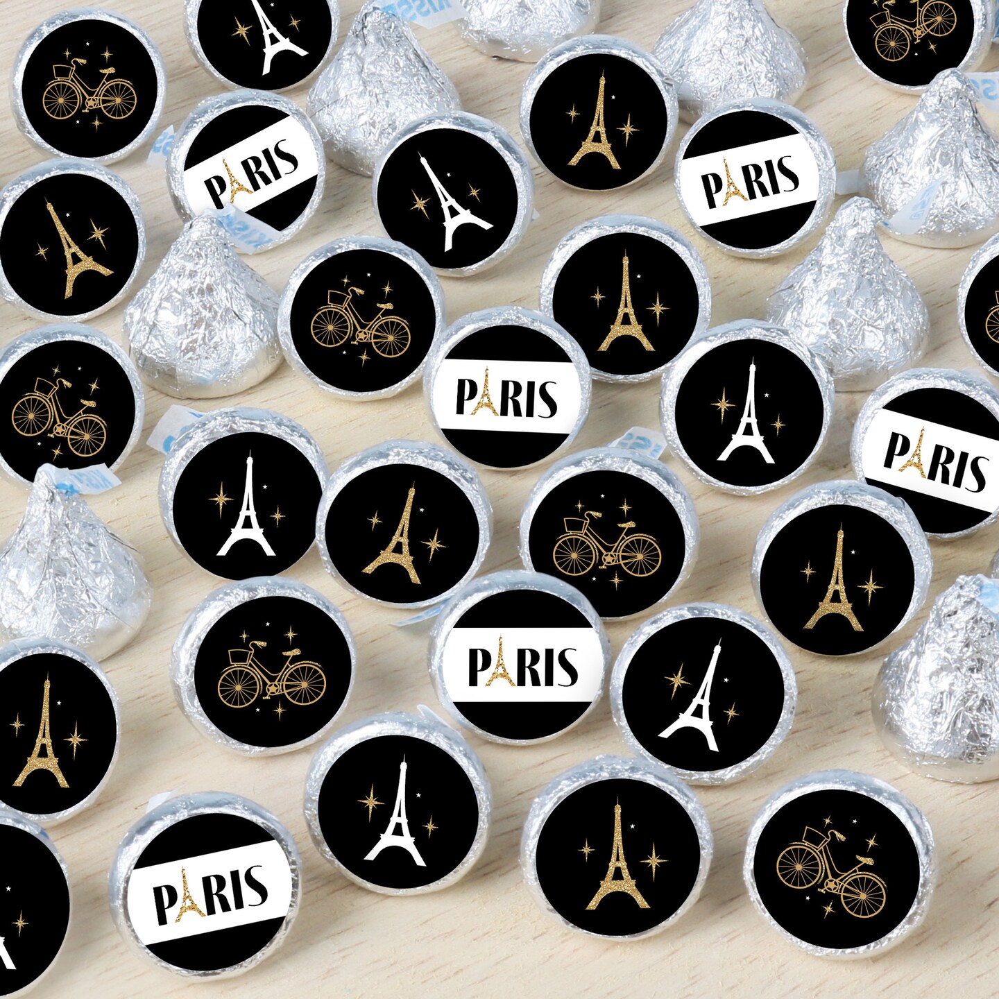 Big Dot of Happiness Stars Over Paris - Parisian Themed Party Small ...