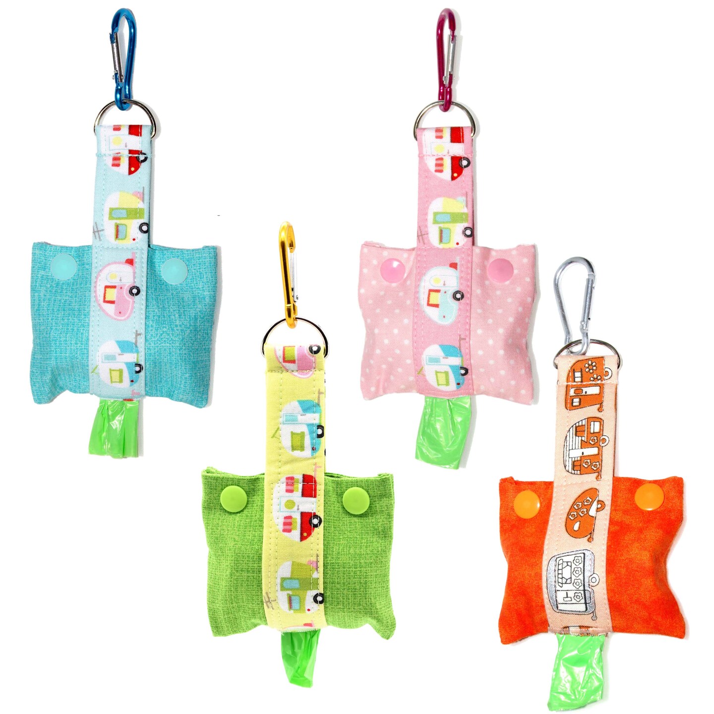 Dog Poop Bag Dispenser With Clip • RV Camper Prints • Fashion Tote ...