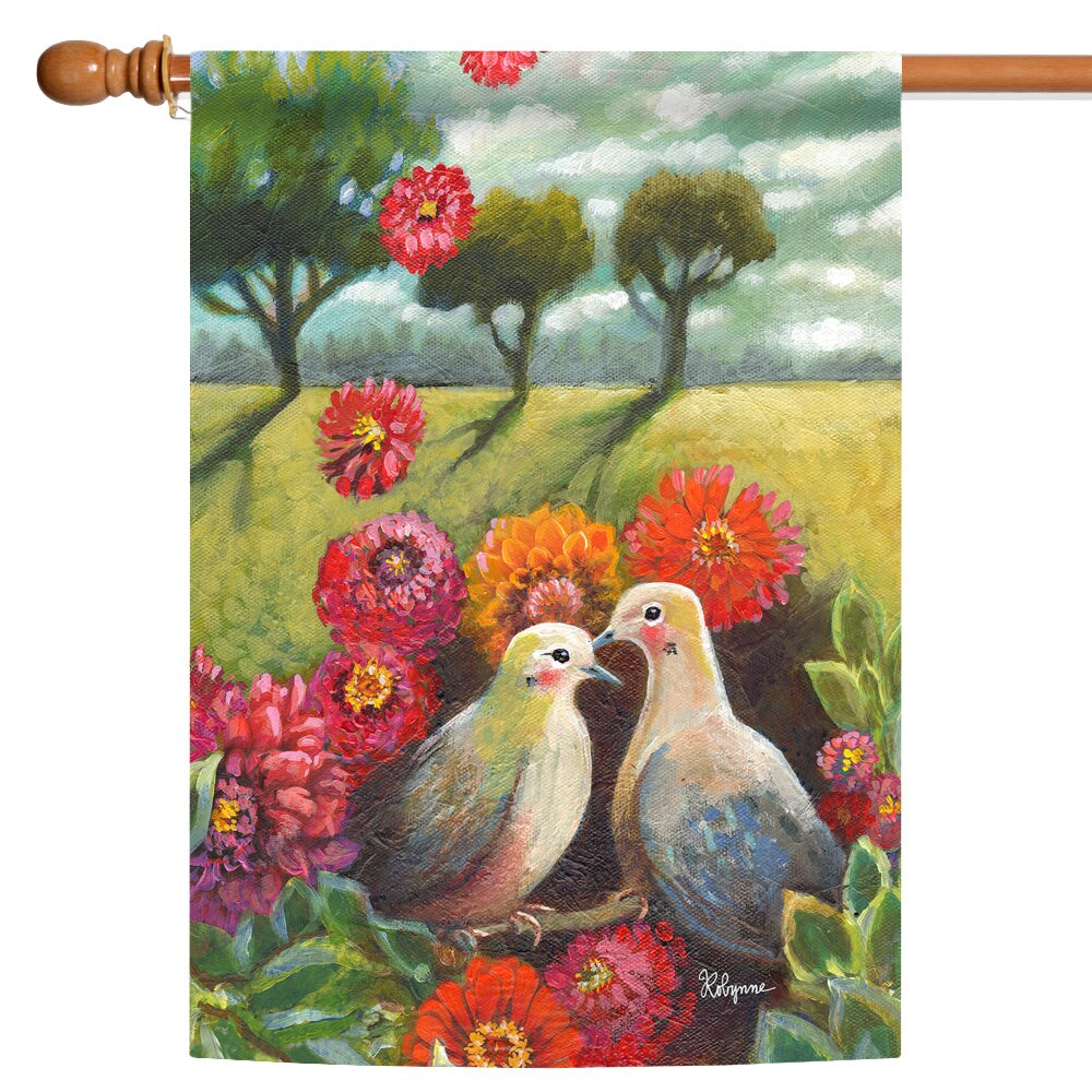 Love Doves Decorative Bird Flag | Michaels