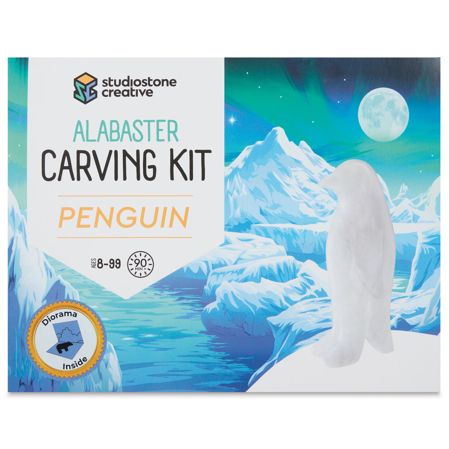 StudioStone Creative Alabaster Carving Kit - Penguin | Michaels