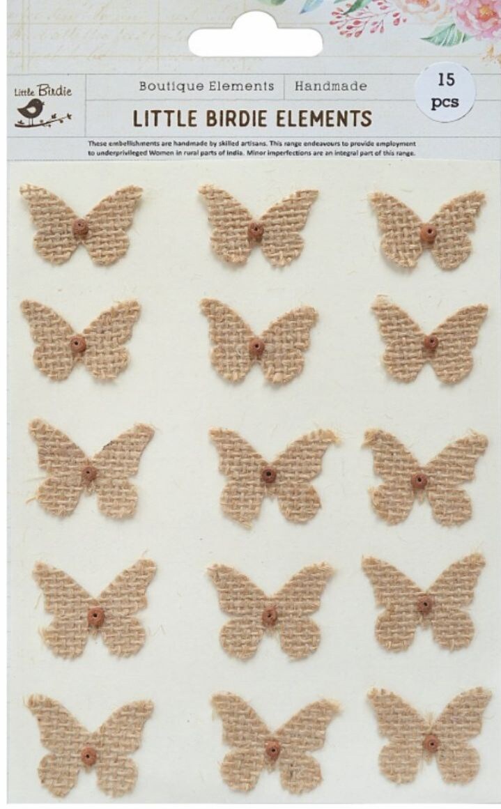Little Birdie Flutter Sticker Embellishment 15/Pkg-Flutter | Michaels