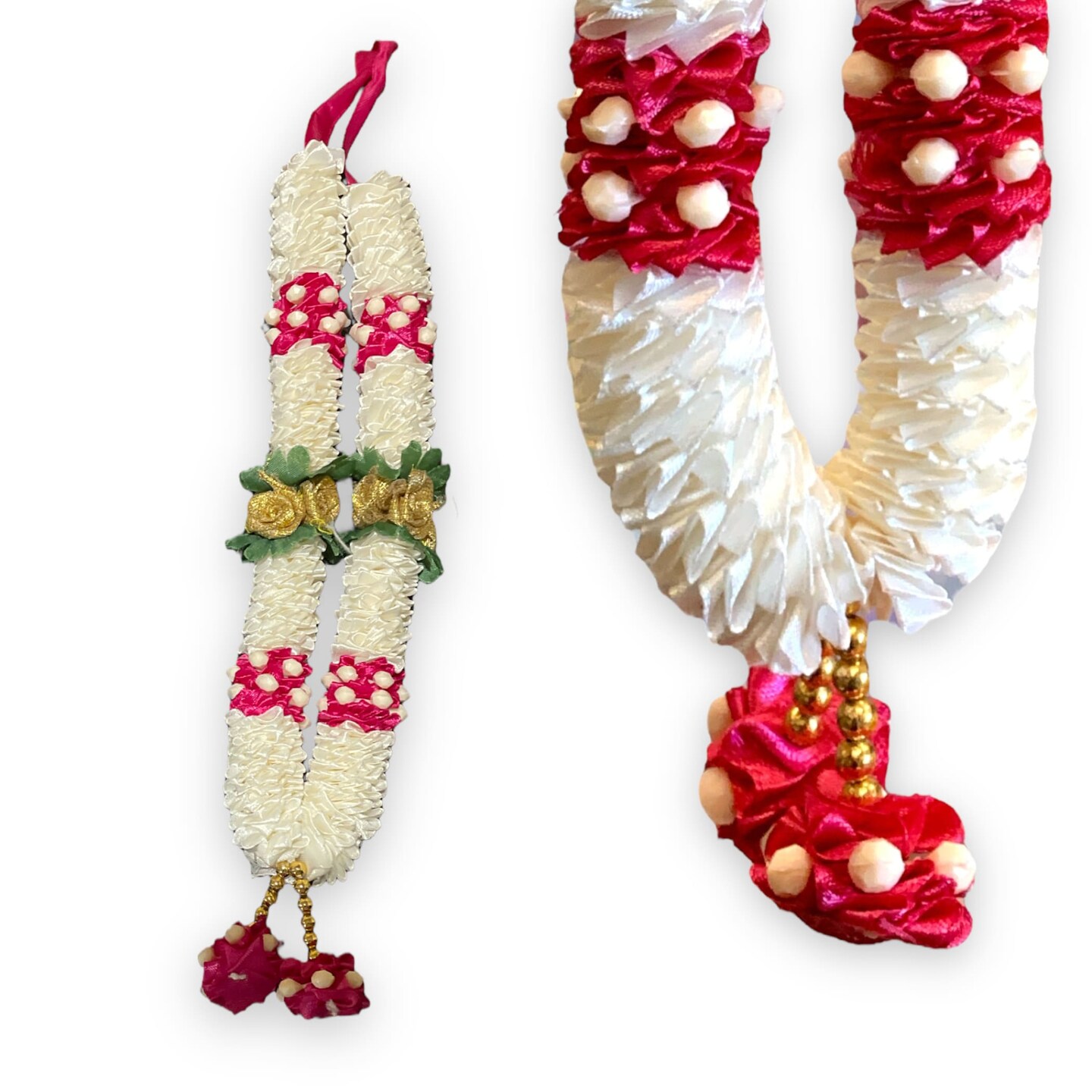 Indian Garland Haar Mala 12 Inch God Goddess Haar Mala Idol Pooja Item ...
