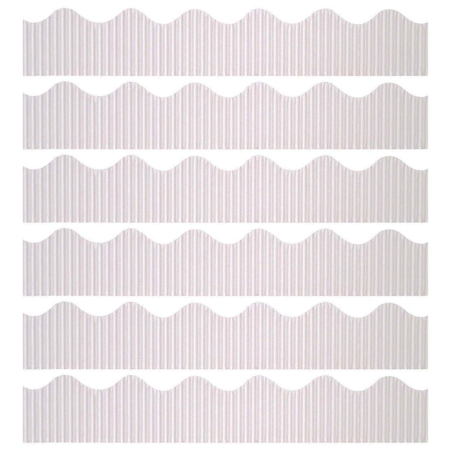 Decorative Border, White, 2-1/4" x 50', 6 Rolls | Michaels