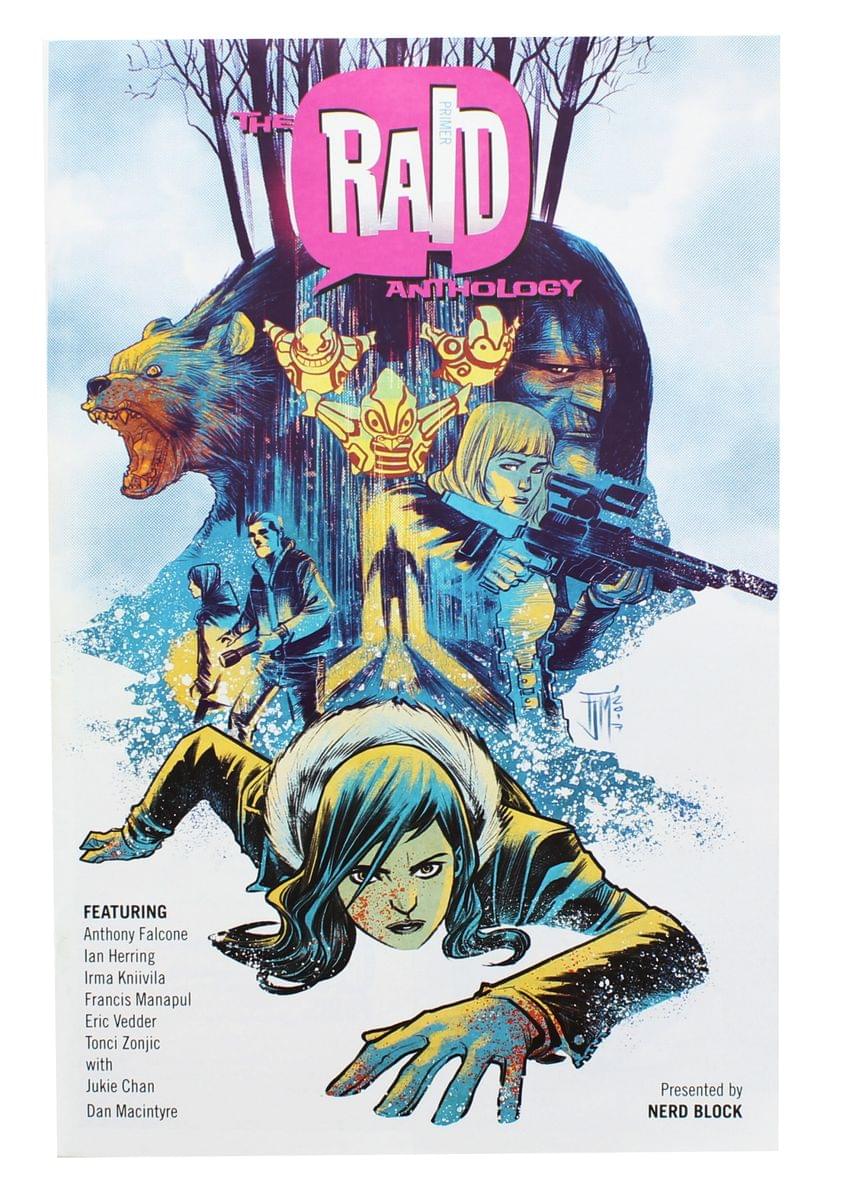 The RAID Anthology Primer Comic Book (Nerd Block Exclusive Cover ...