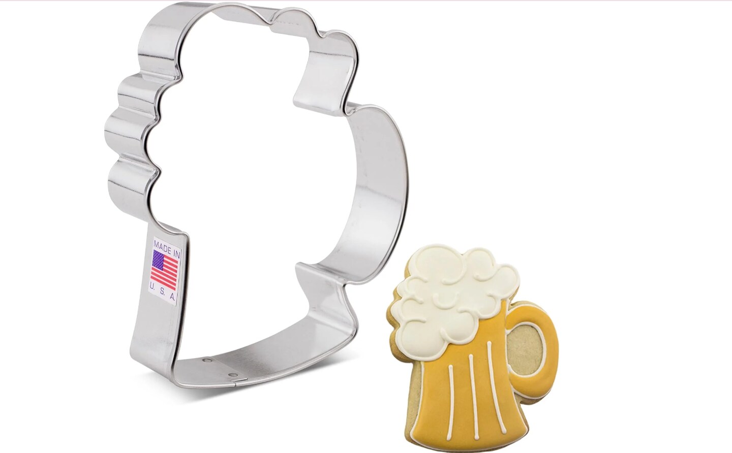 Ann Clark Beer Mug Stein with Foam Bubbles Cookie Cutter, 4.25" | Michaels