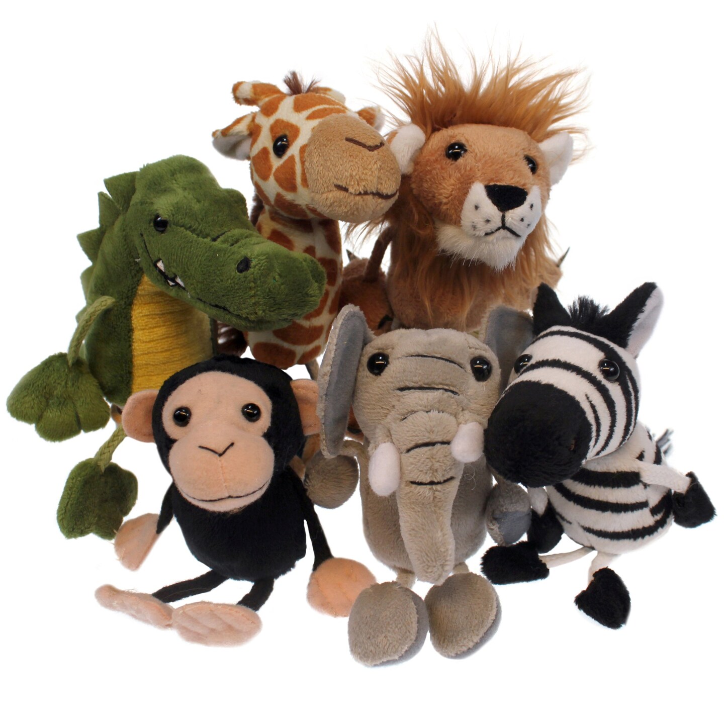 African Animals Finger Puppets, Set of 6 | Michaels