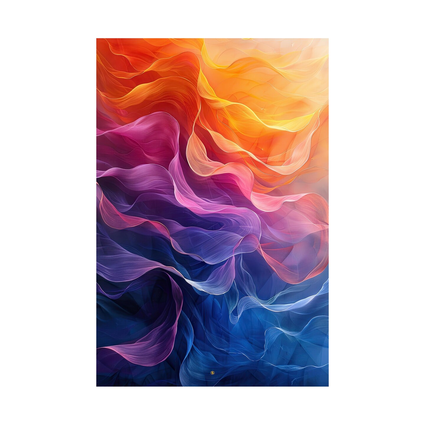 Modern Abstract Art, Office Poster, Home Decor | S4A45 | MakerPlace by ...