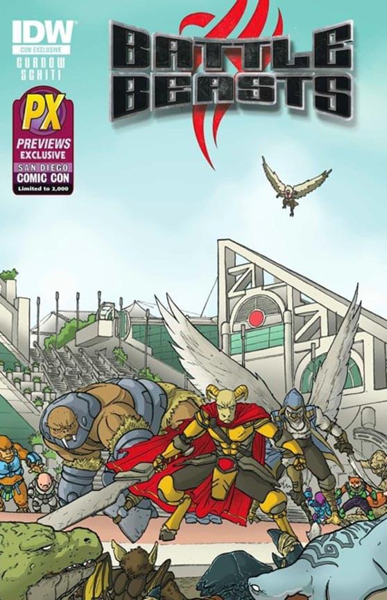 SDCC 2012 Exclusive Battle Beast Comic, Color: Multicolor, Count: 1 ...