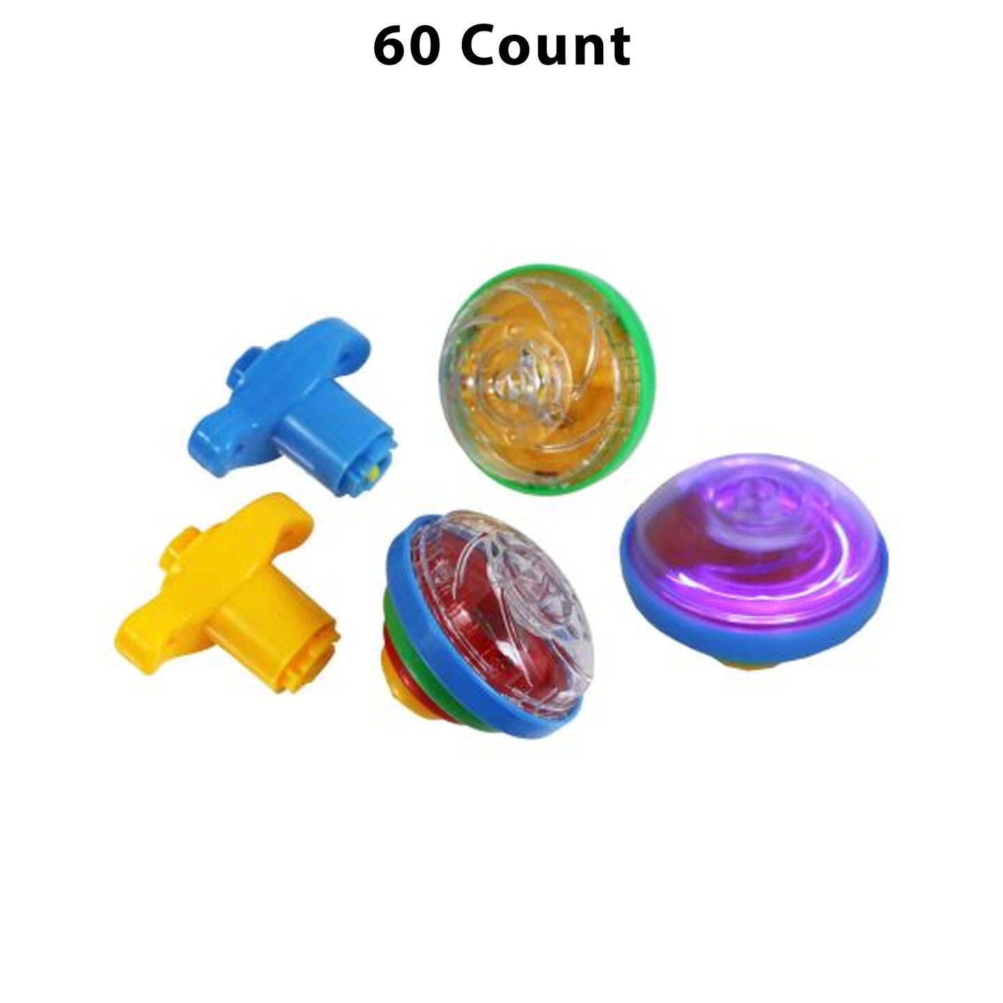 Flashing Rainbow Spin Tops | MINA® | Michaels