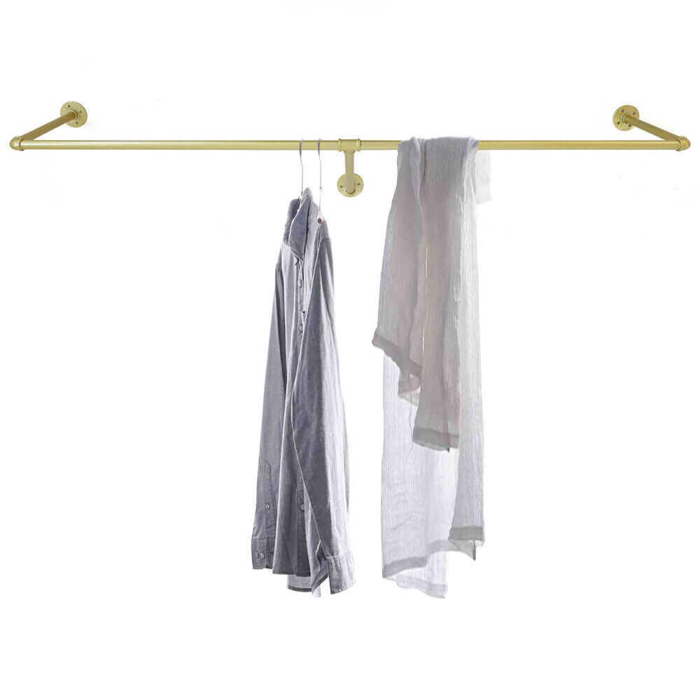 Kitcheniva Industrial Wall-mounted Pipe Clothing Rack Organizer | Michaels