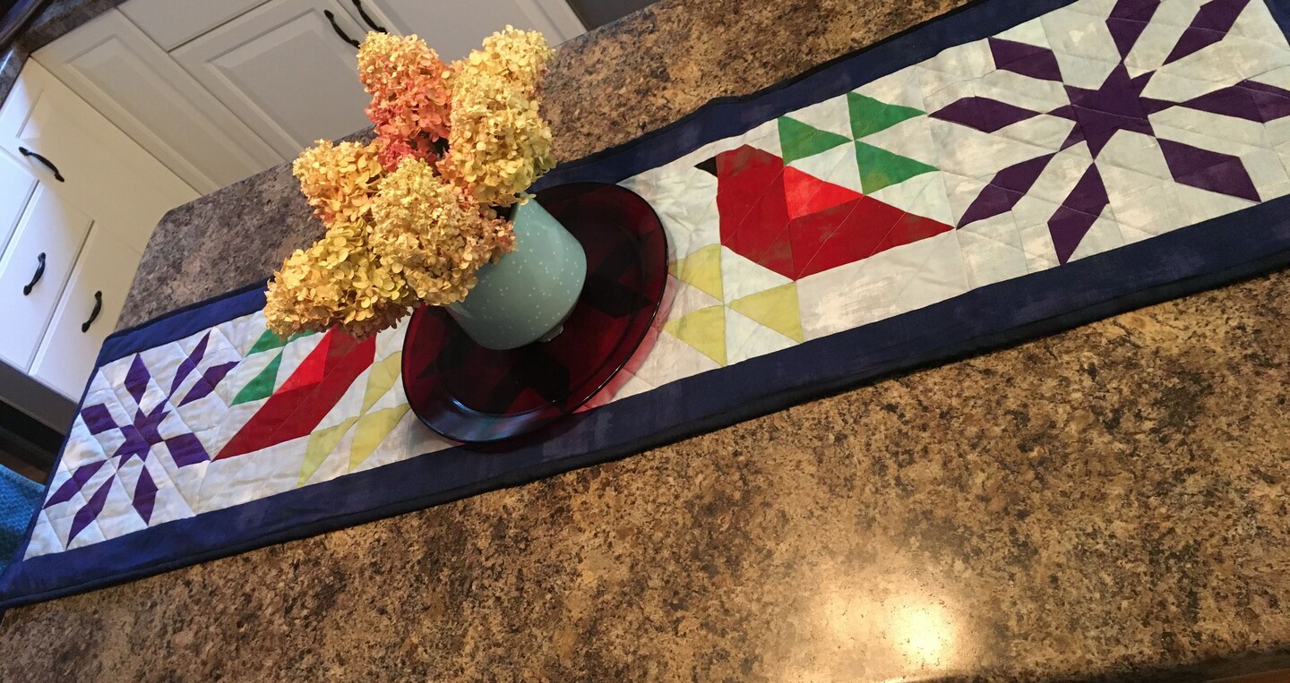 January Cardinals Table Runner | MakerPlace by Michaels