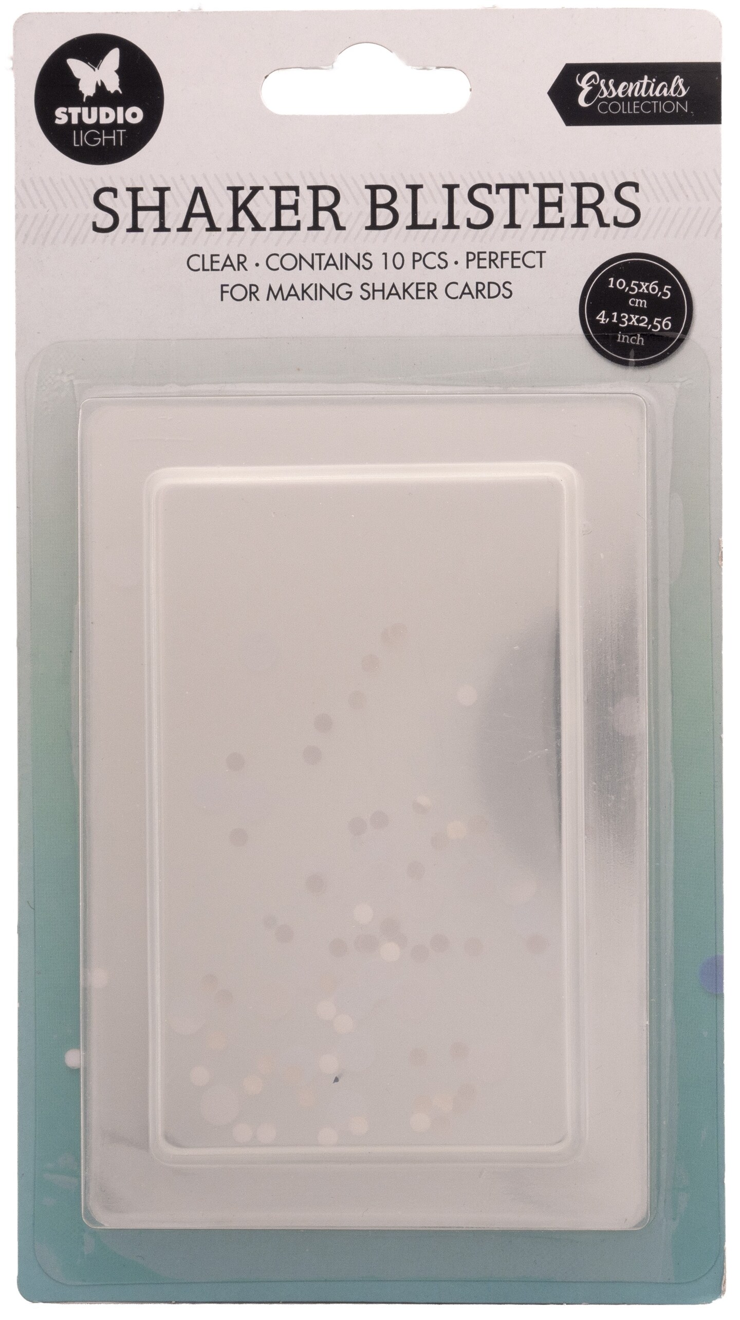 Studio Light Shaker Window Blister 10/Pkg-Nr. 04, Rectangle | Michaels