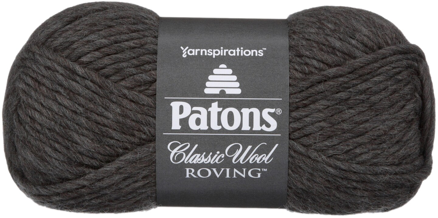 Patons Classic Wool Roving Yarn-Dark Grey | Michaels