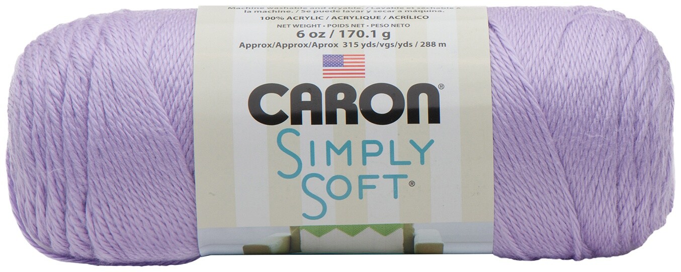 Caron Simply Soft Solids Yarn-Orchid | Michaels