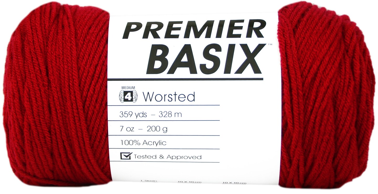 Premier Basix Yarn-Red | Michaels