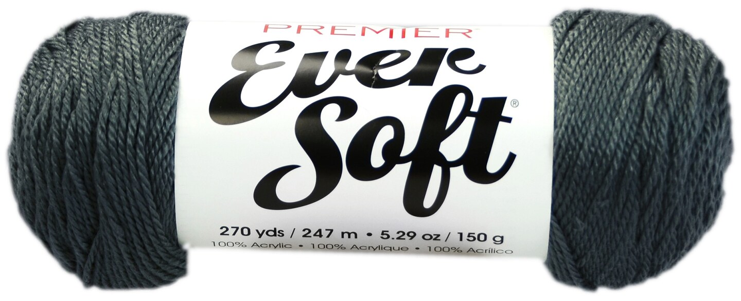 Premier Ever Soft Yarn-Gray | Michaels