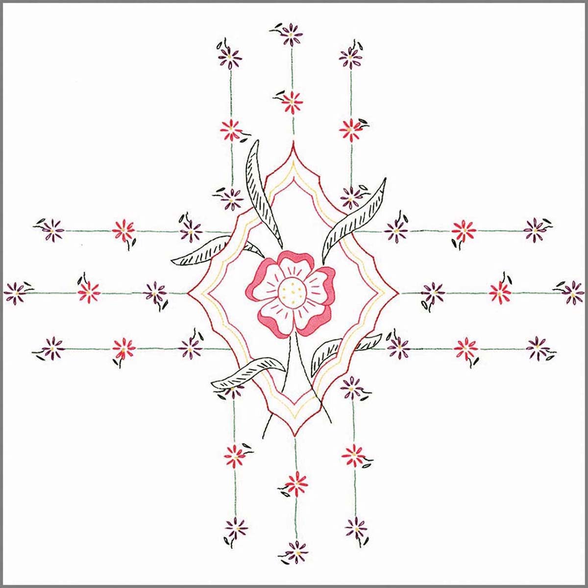 Herrschners Eloise Quilt Blocks Stamped Embroidery | Michaels