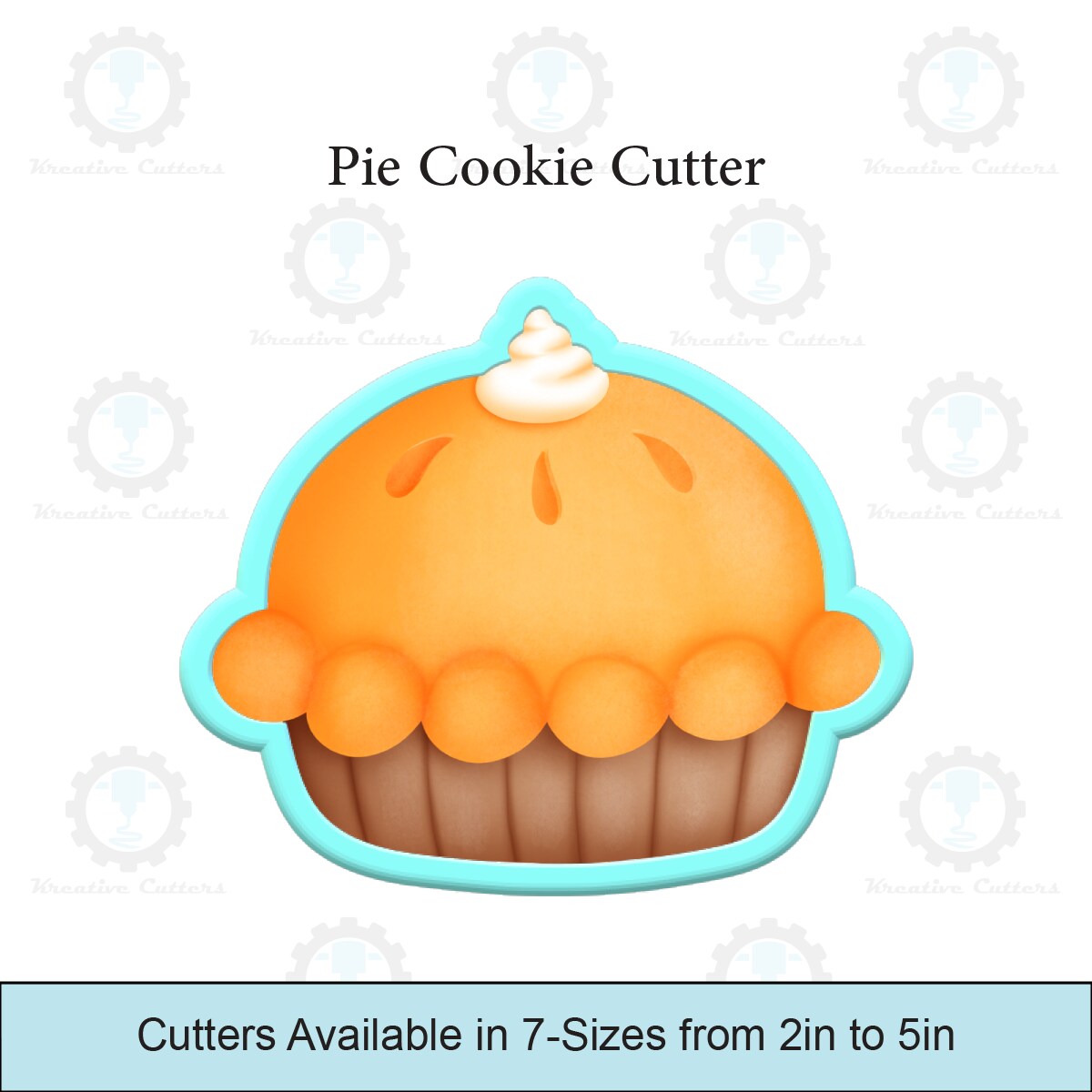Pie Cookie Cutter | 3D Printed | MakerPlace by Michaels