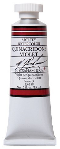 M GRAHAM QUINACRIDONE VIOLET 15ML WATERCOLOR | Michaels