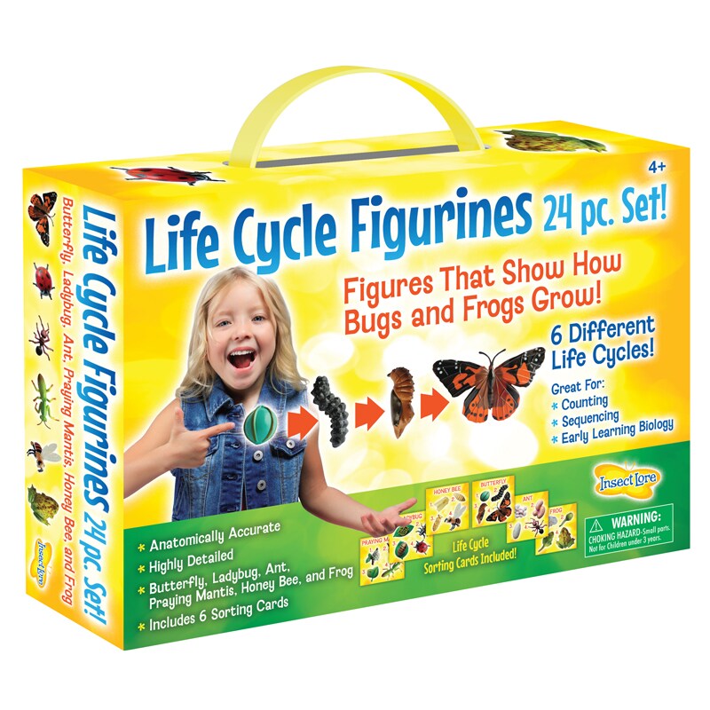 Life Cycle Figurines Set, 24 Pieces | Michaels