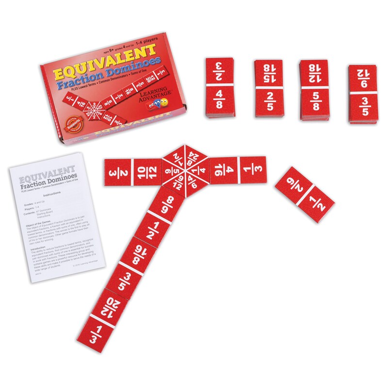 Equivalent Fraction Dominoes | Michaels