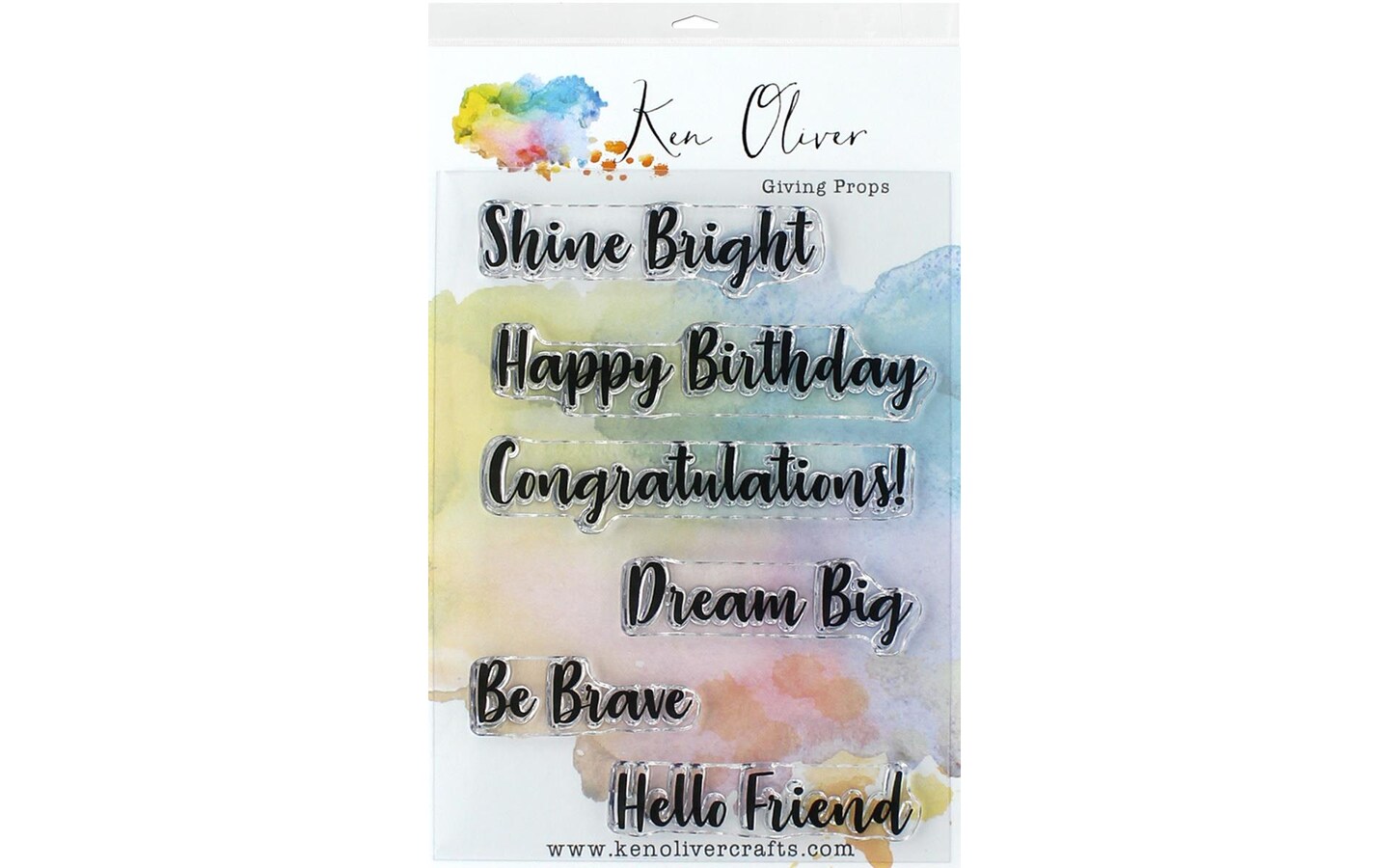 Wecraft Koliver Clear Stamp Giving Props | Michaels