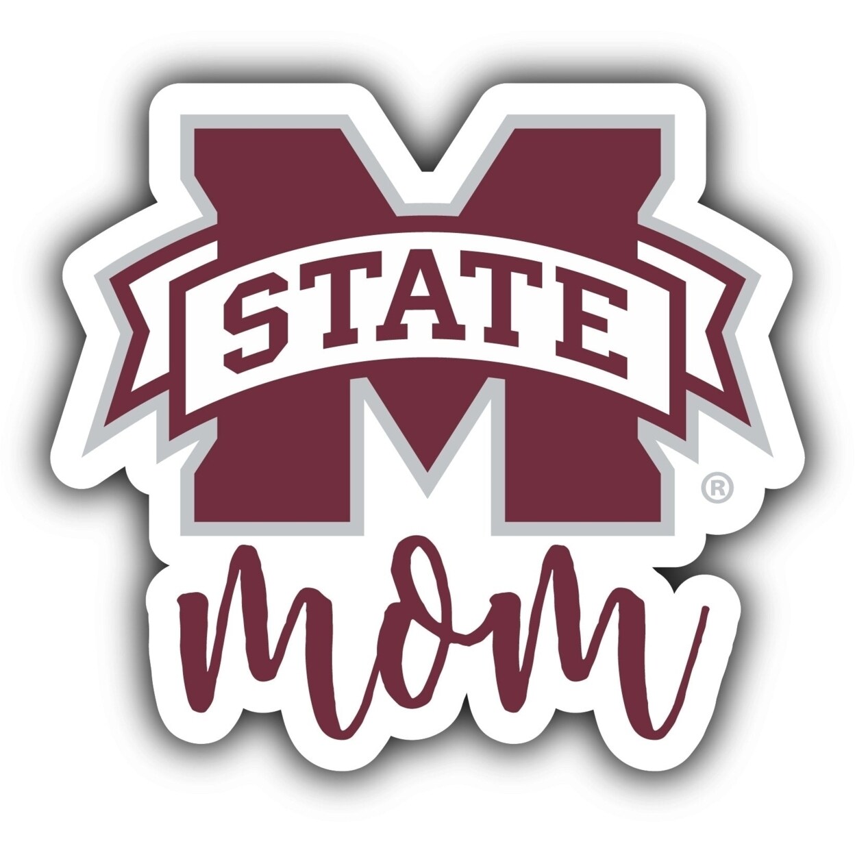 Vinyl College Sticker Gonzaga Bulldogs Proud Mom Die-Cut Decal ...