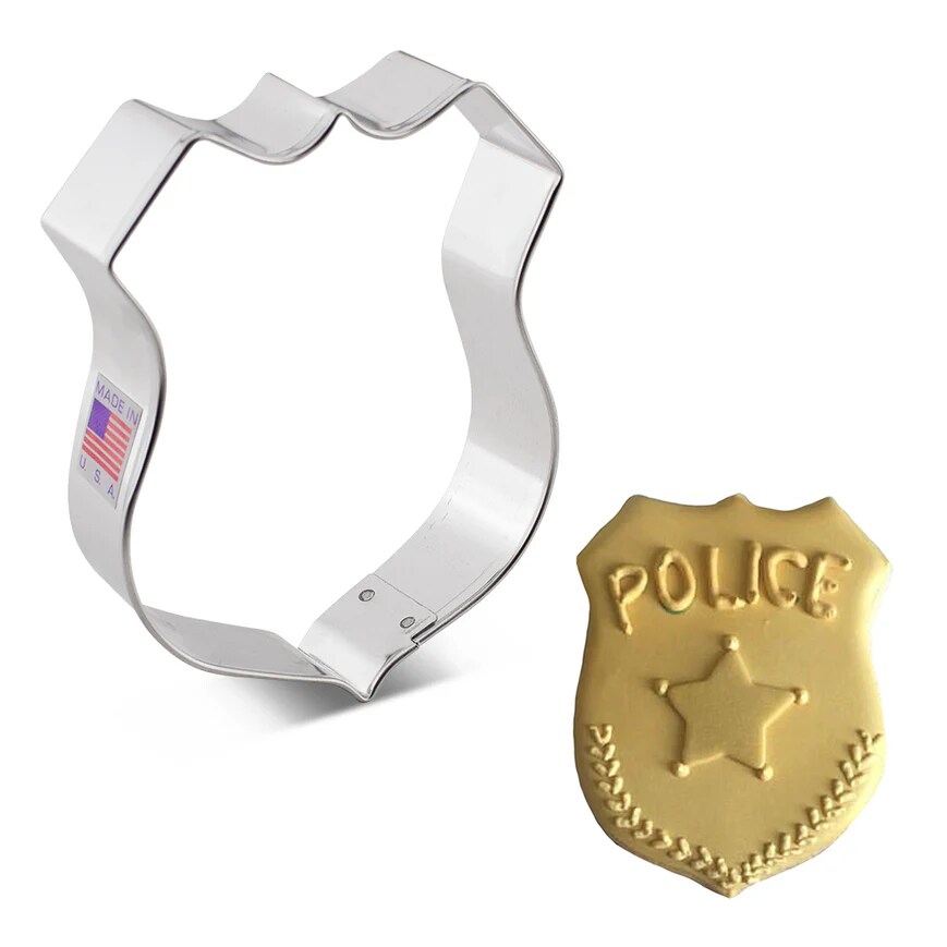 Ann Clark Police Badge Route 66 Cookie Cutter | Michaels
