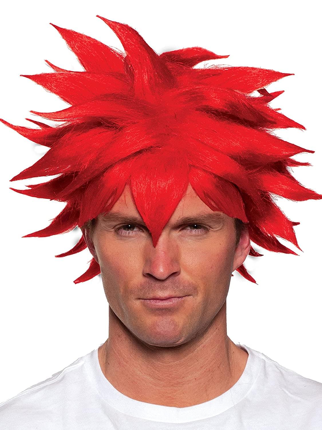 Spiky One Size Adult Costume Crunchyroll Anime Wig | Red | Michaels