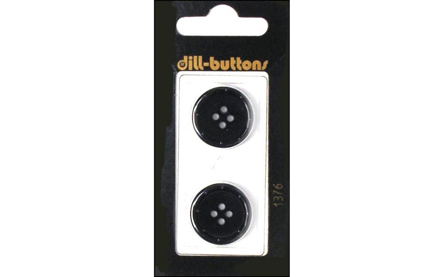 Dill Buttons 20mm 2pc 4 Hole Navy | Michaels