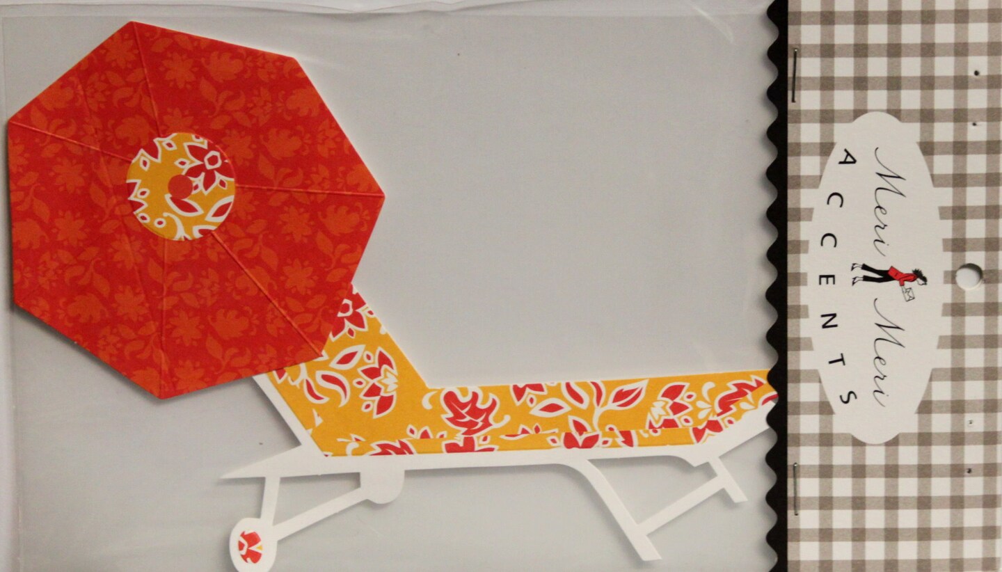 Meri Meri Dimensional Pool Lounge Accent Sticker | Michaels