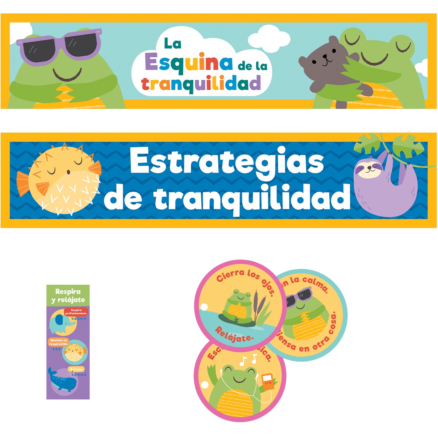 Carson Dellosa Estrategias de tranquilidad/Calming Strategies ...