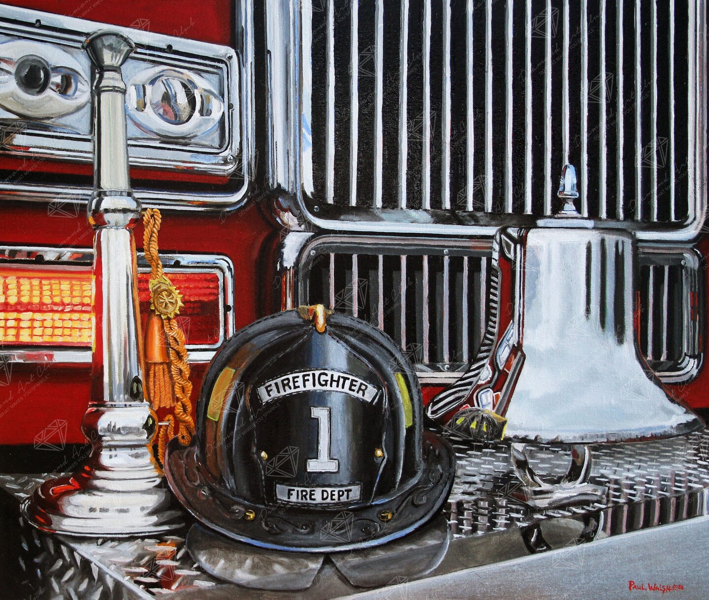 Fire Truck and Helmet | Michaels