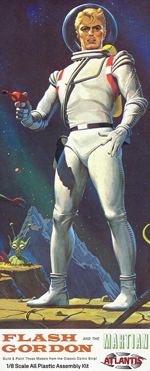 Atlantis Plastic Model Kit-Flash Gordon And The Martian | Michaels