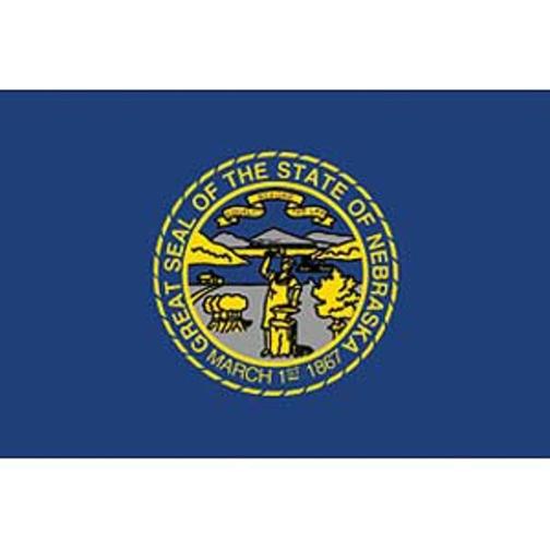 Nebraska Flag On A Stick 12" x 18" | Michaels