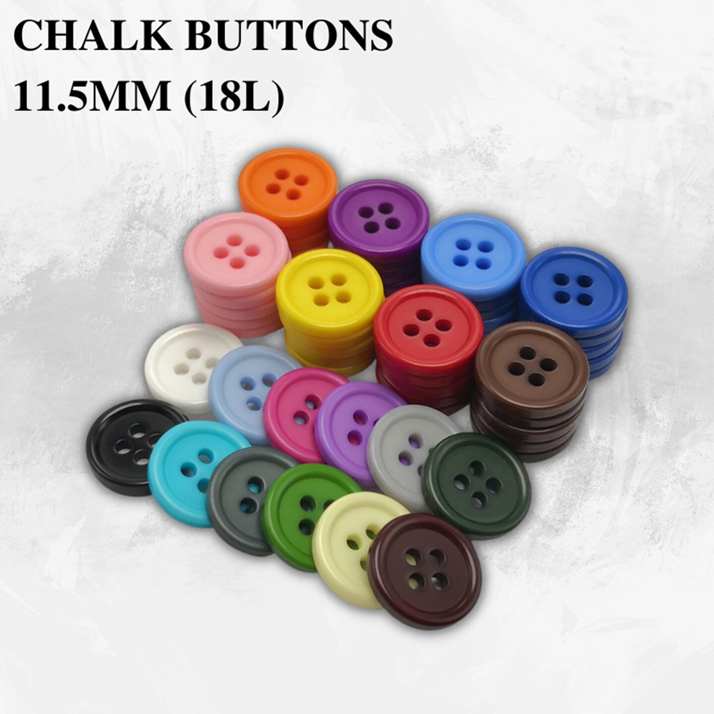 Chalks Buttons, Multi packs | Michaels
