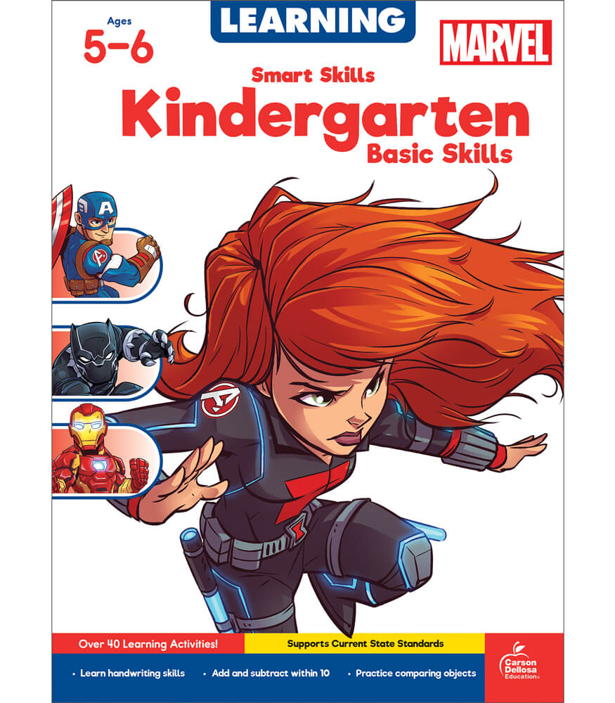 Learning Marvel Kindergarten Basic Skills Workbook―Addition ...