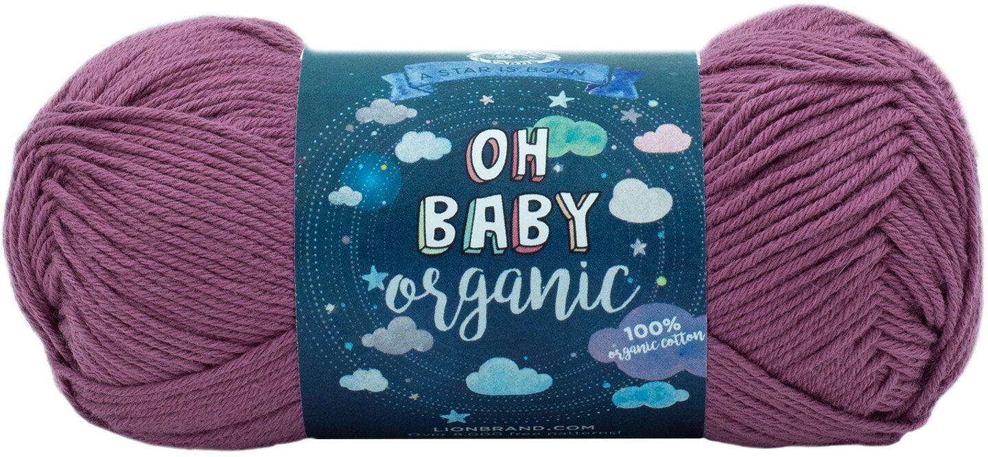 Lion Brand Oh Baby Yarn-Mauve | Michaels