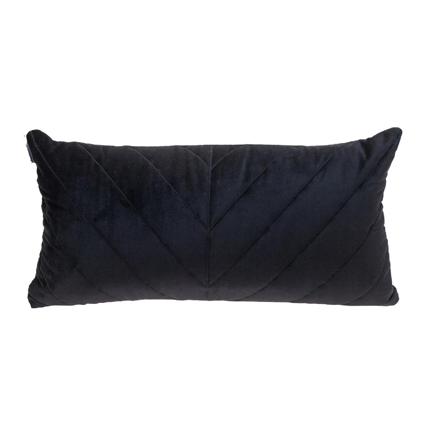 Nassau Collection 24" Black Symmetry Stitch Pattern Throw Pillow | Michaels