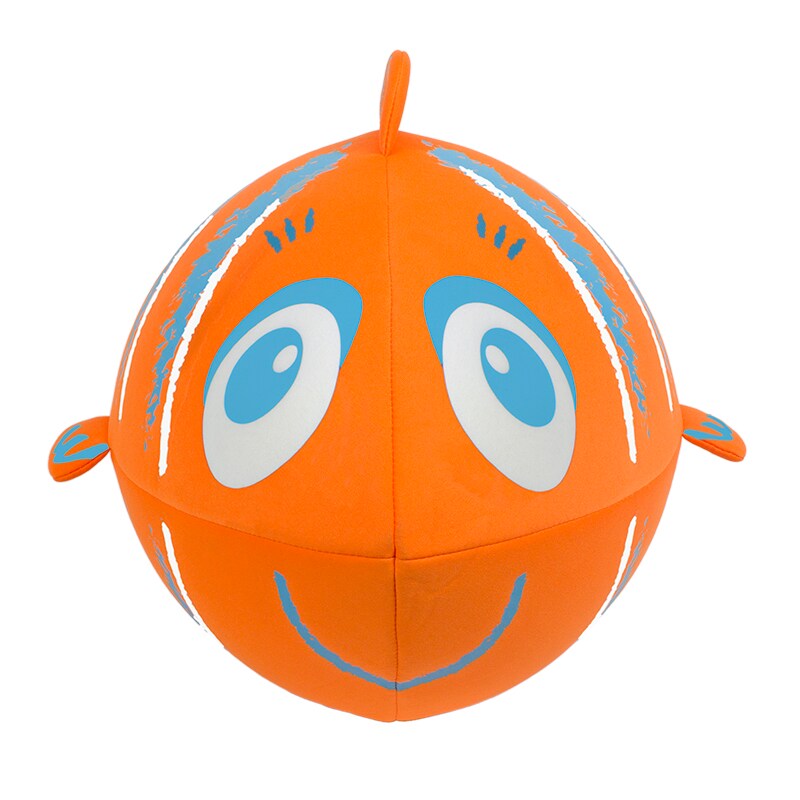 Pool Central Inflatable Fish Beach Ball - 27" - Orange and Blue | Michaels