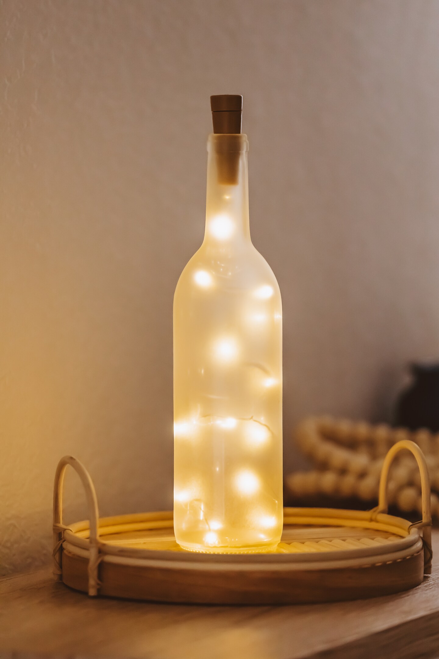 Wine Bottle Light, Unique Lighting, Bottle Lamp, Wine Bottle Lamp ...
