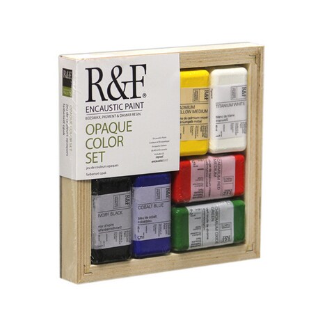 R&F ENCAUSTIC PAINT ENCAUSTIC OPAQUE COLOR SET | Michaels