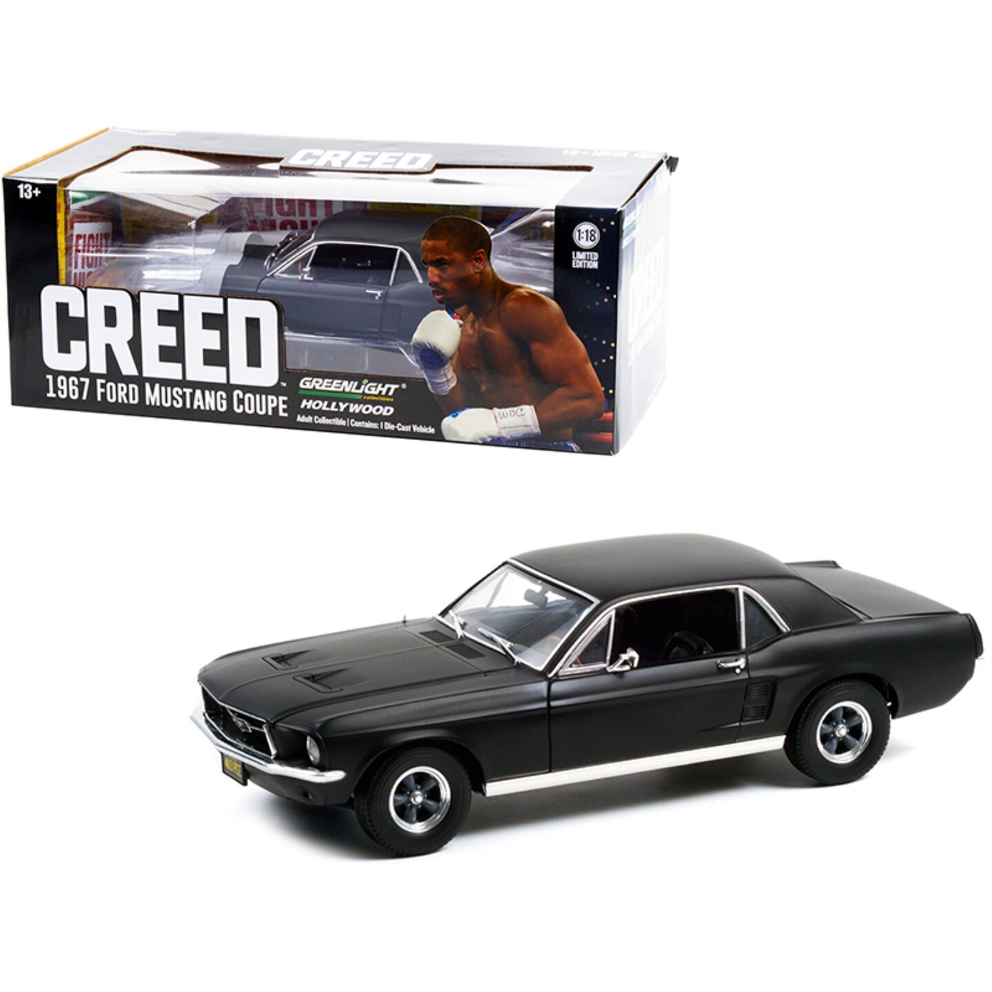 1967 Ford Mustang Coupe Matt Black (Adonis Creed's) "Creed" (2015 ...