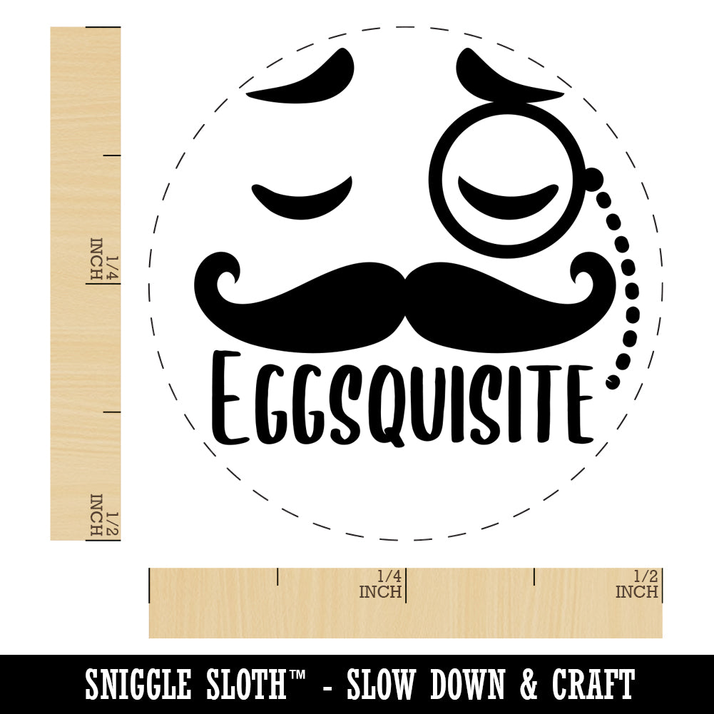 Eggsquisite Exquisite Fancy Funny Egg Face with Monocle and Mustache ...