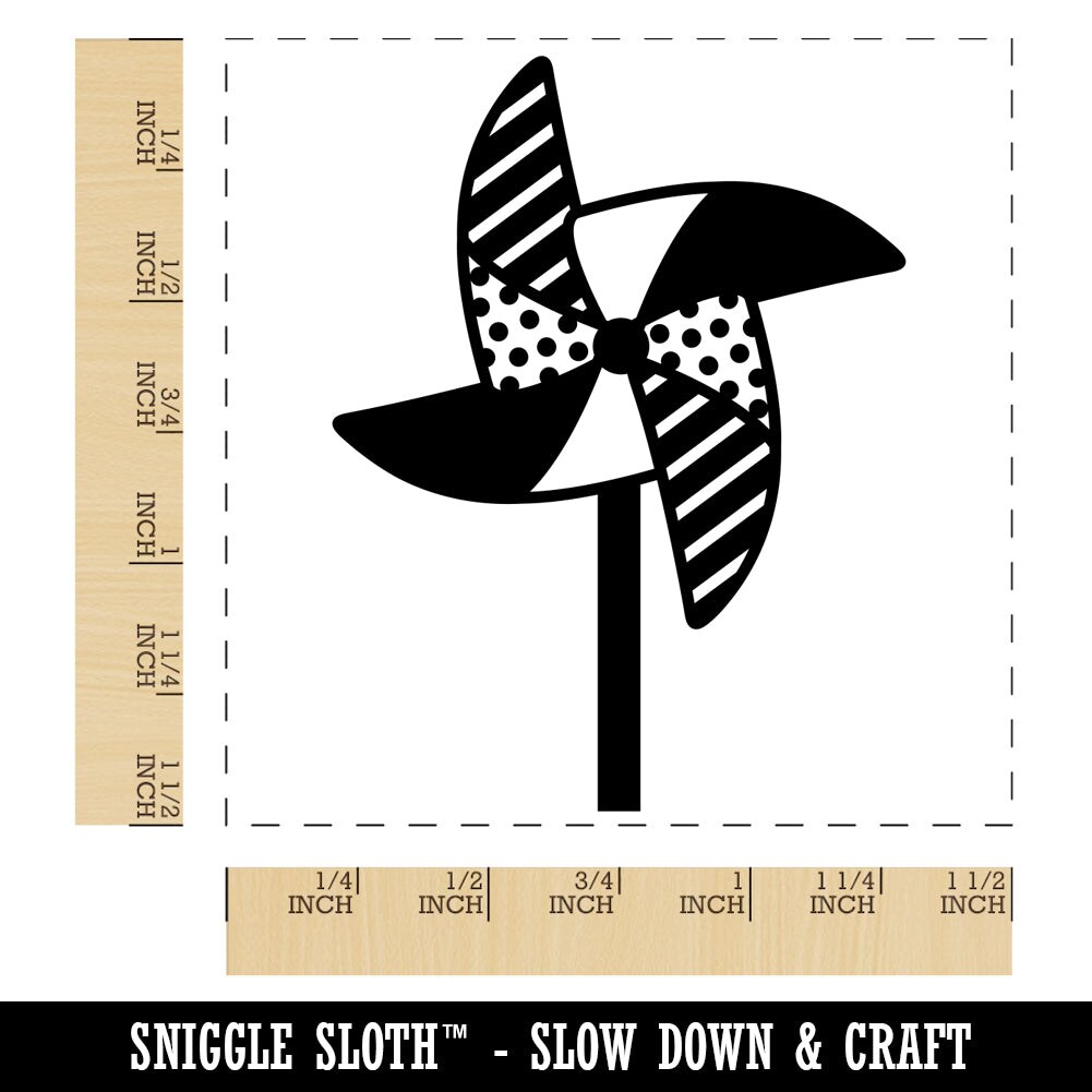 Windmill Pinwheel Self-Inking Rubber Stamp Ink Stamper | Michaels