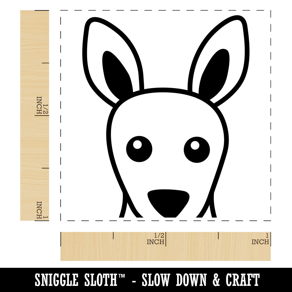 Peeking Kangaroo Self-Inking Rubber Stamp Ink Stamper | Michaels